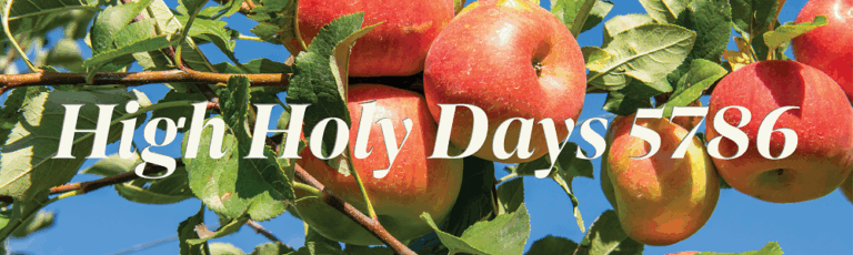 High Holy Days – Holy Blossom Temple
