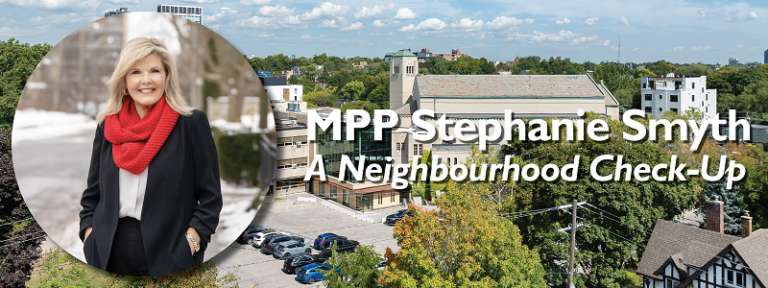 MPP Neighbourhood Checkup with Stephanie Smyth – Holy Blossom Temple